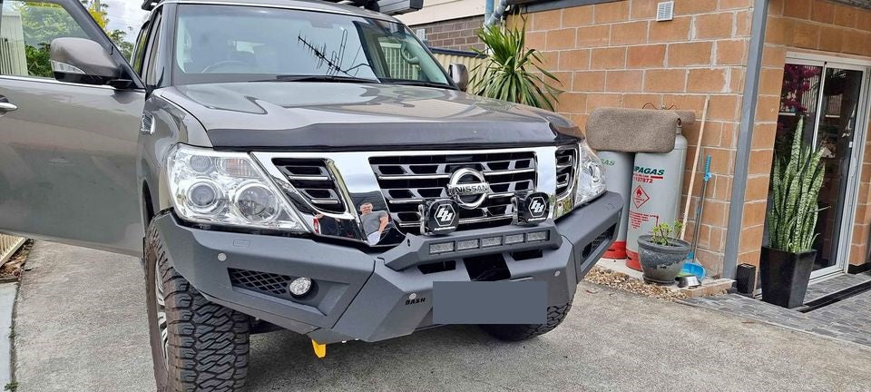 Nissan Patrol Y62 Grille Black/Chrome 2012-2019 | Dan's Custom Car Lights