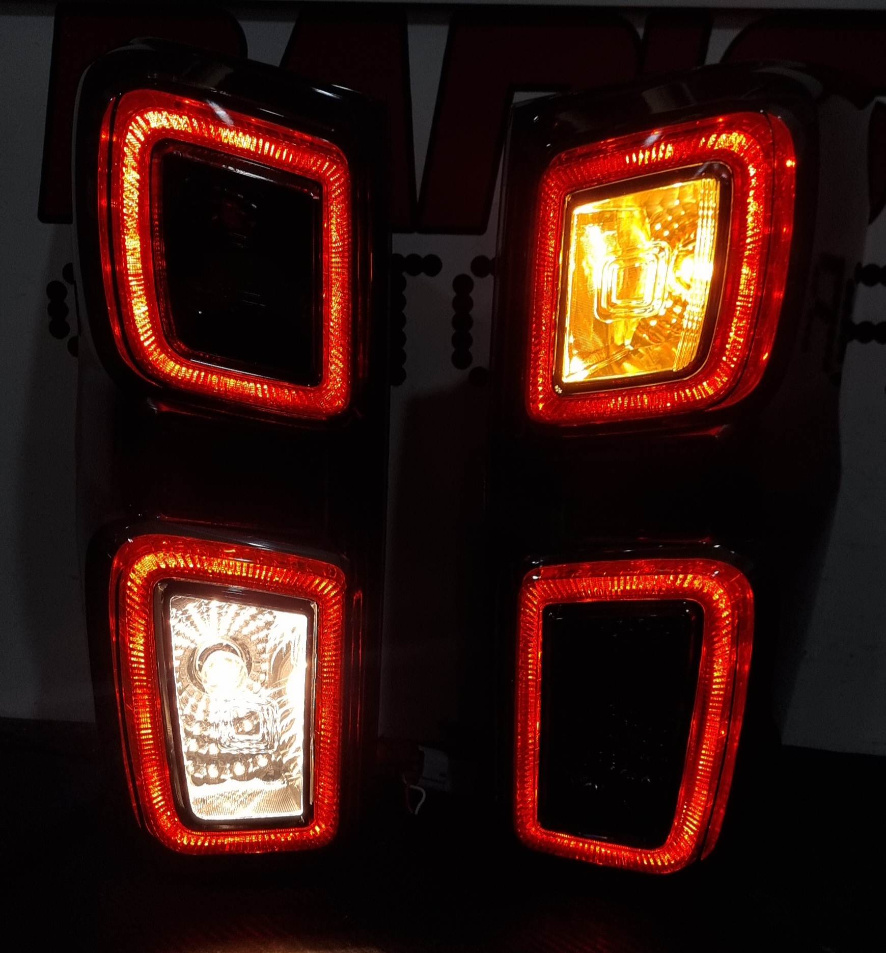 Brand new aftermarket tail/rear lights for Isuzu Dmax 3rd Generation ...