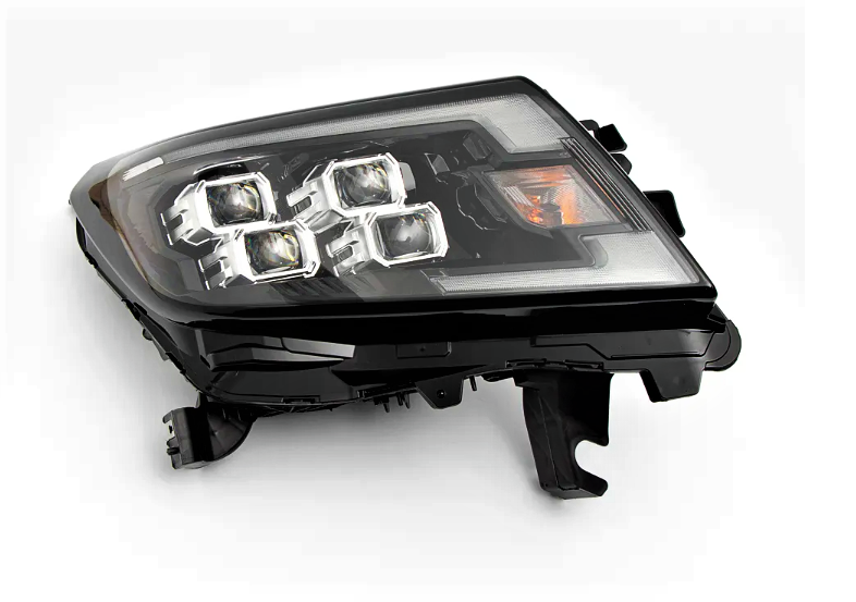 Nissan Navara D23 NP300 Ute Full LED Projector Headlights with Sequential Indicator DRL 4 BEAM ...