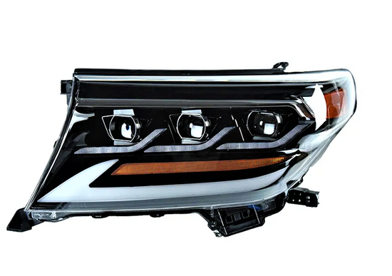 Toyota Landcruiser 200 Series 2007-2015 LC200 FJ200 LED Triple Beam DRL ...