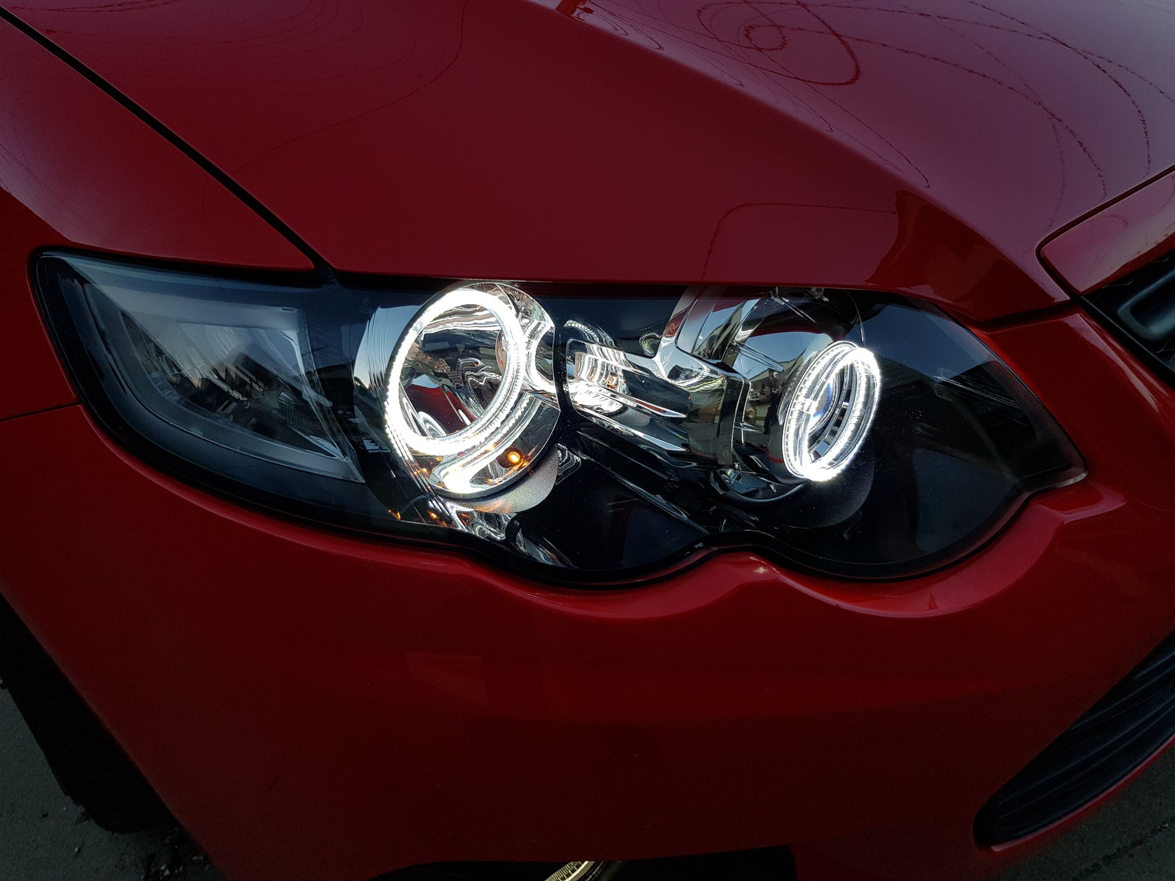 Ford Falcon FG XR6/XR8 MK2 Projector Headlights with Switchback Halo ...