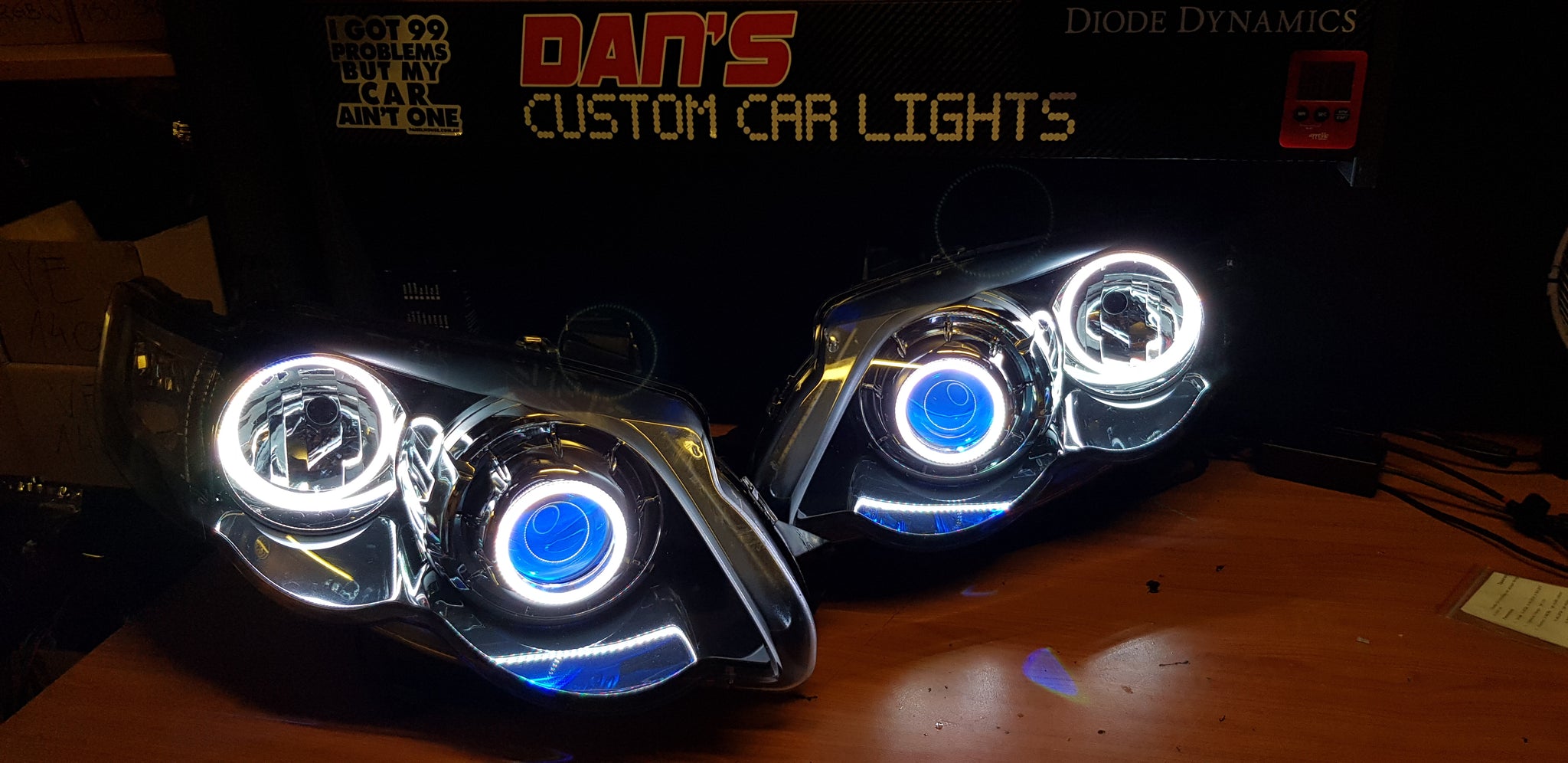 Ford Falcon FG XR6 XR8 MK2 with Halo rings and Dual Demon Eyes | Dan's ...