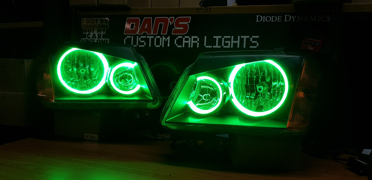 Holden RC Colorado Headlights with Multicolored Halo Rings | Dan's ...