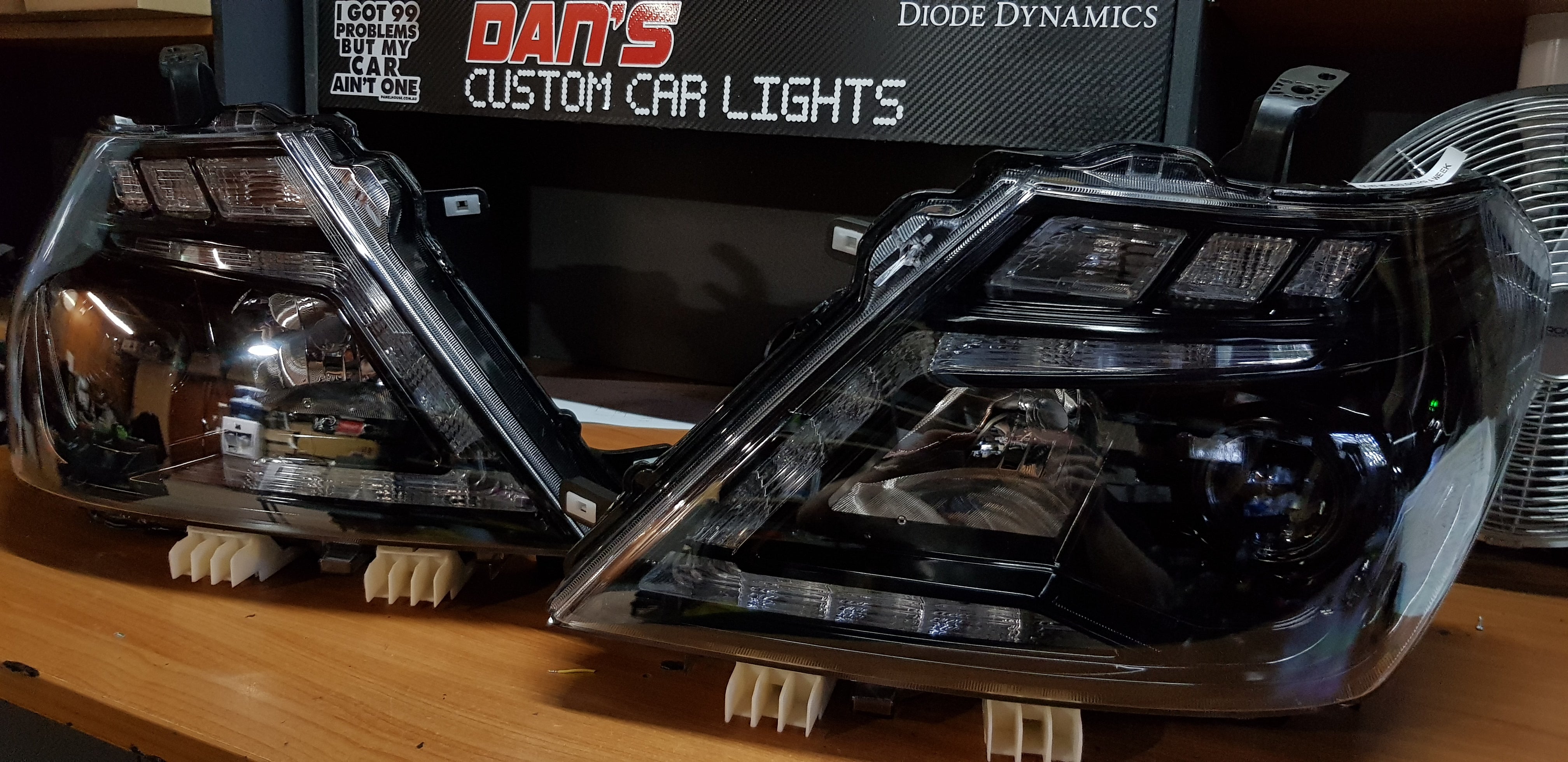 Nissan Patrol Y62 Black Nismo Headlights with Switchback Sequential ...