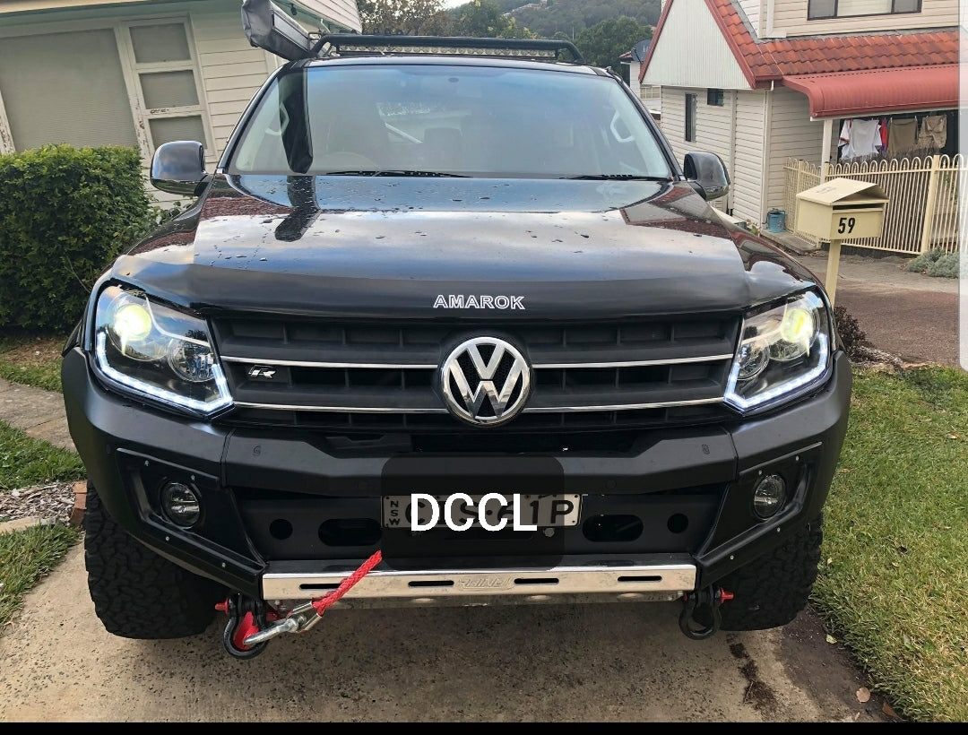 Volkswagen VW Amarok 2010-2022 Headlights with Low Beam LED Projectors ...