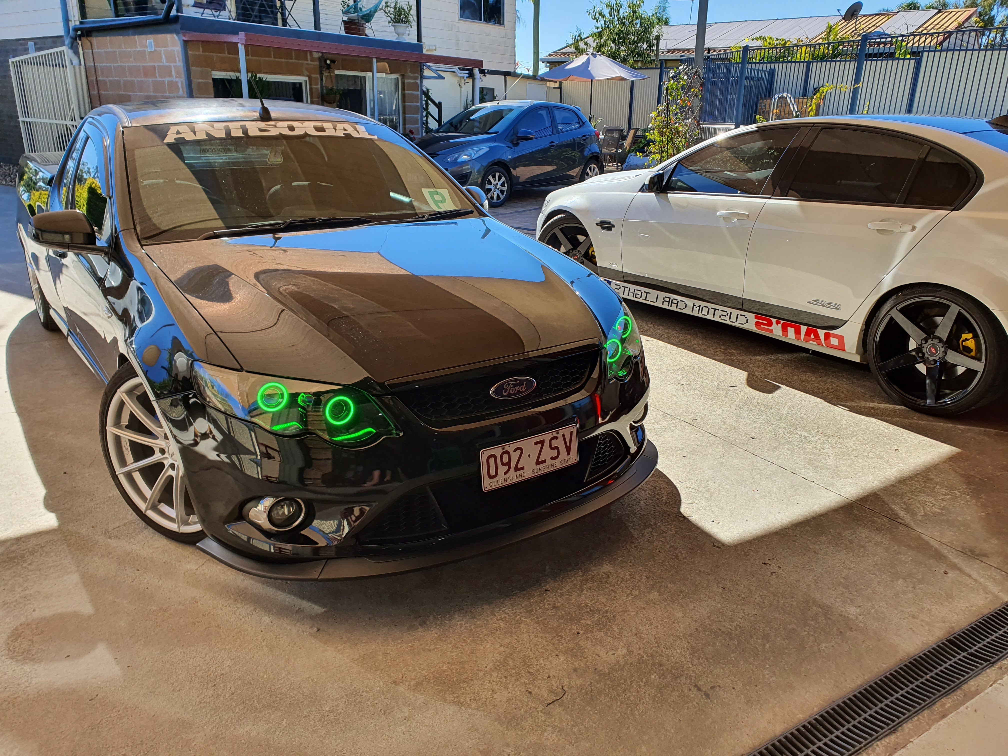 Ford FG Falcon XR6 XR8 MK1/MK2 Headlights with Quad Projectors and Quad ...