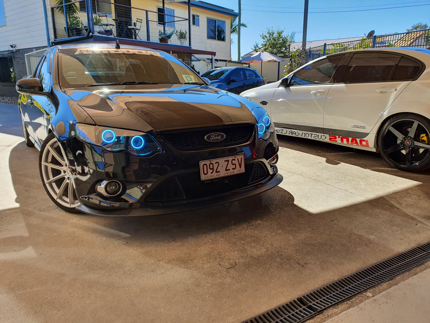Ford FG Falcon XR6 XR8 MK1/MK2 Headlights with Quad Projectors and Quad ...
