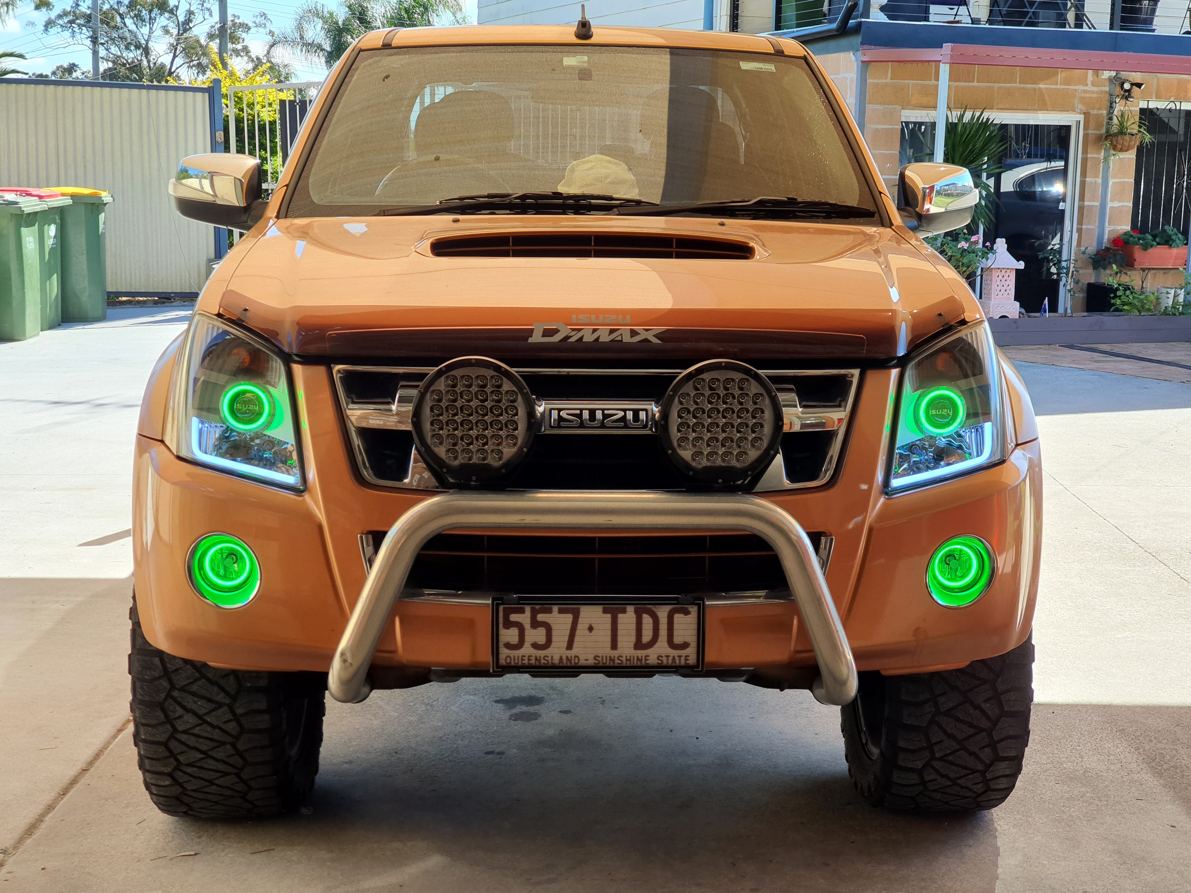 Isuzu Dmax 2008/Holden Rodeo Ra Series LT LX DX with Multicolored Halo ...