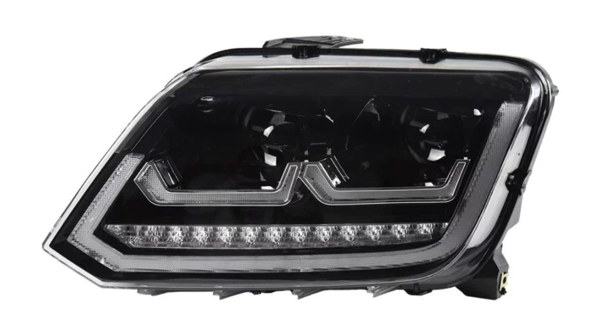 Volkswagen Amarok 2011-2016 Hi/Lo LED Projector Sequential DRL Black ...