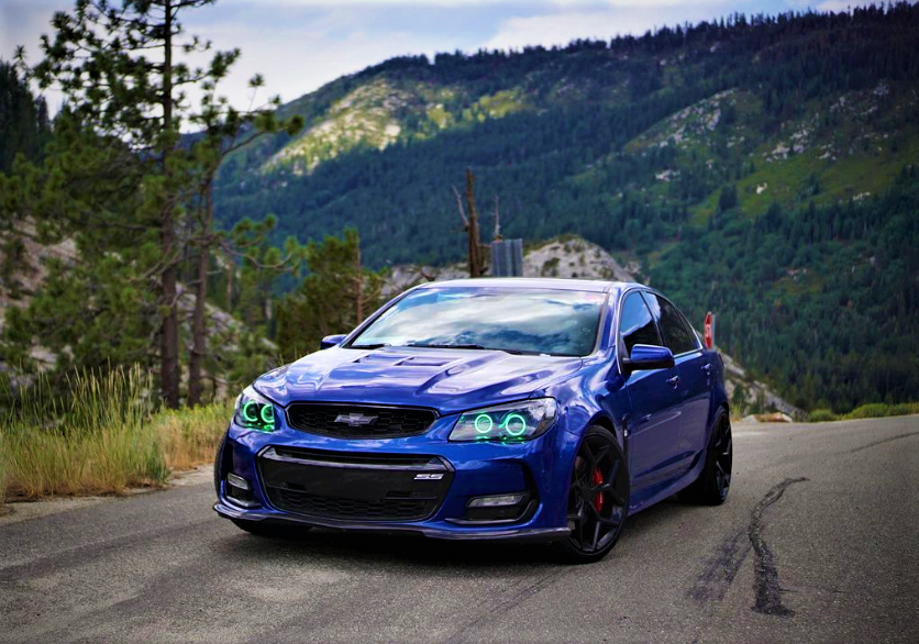 Holden VF Commodore Headlights with Quad Projectors, Blacking out ...