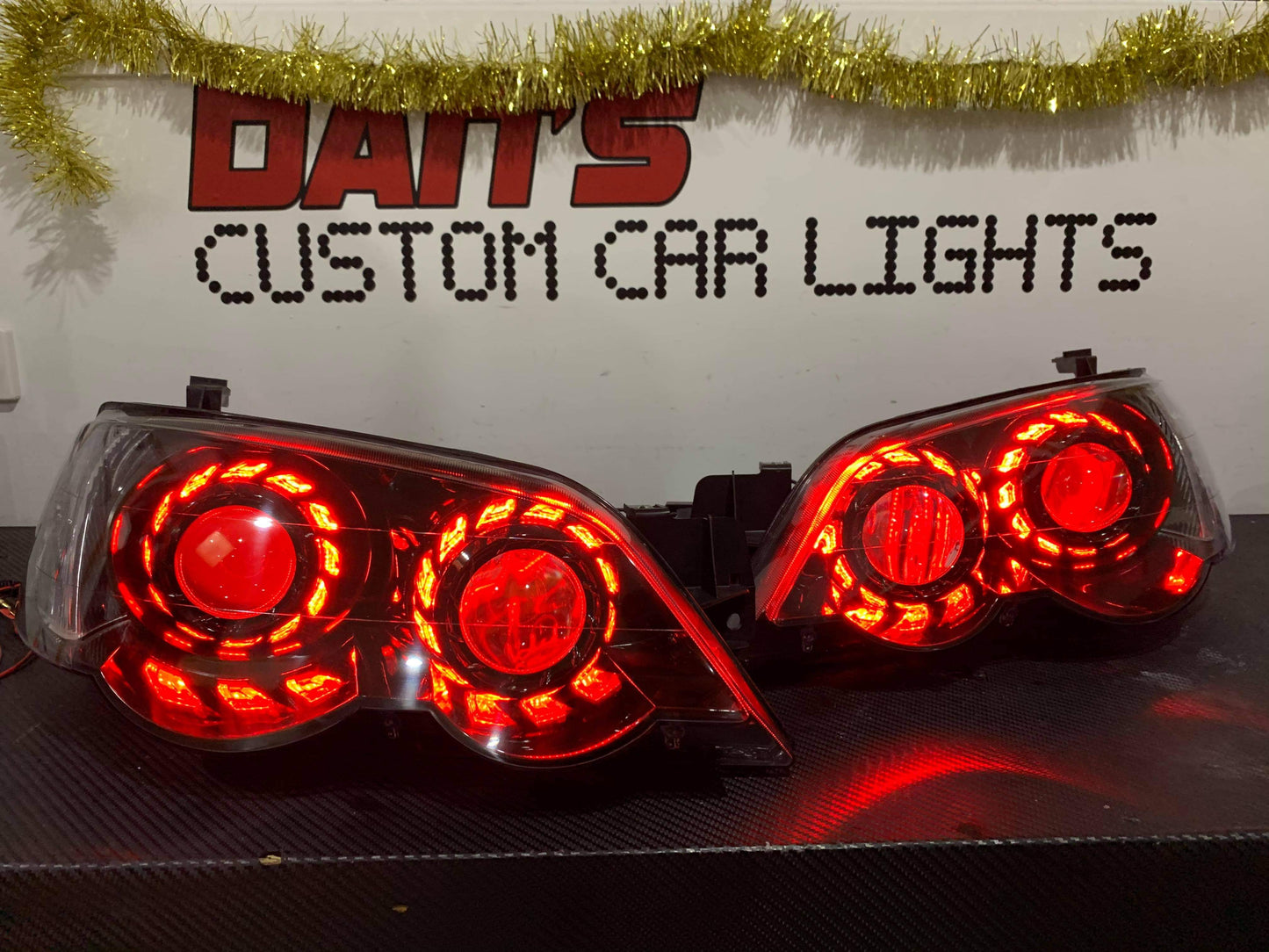 Ford Falcon BA XR6/XR8 Headlights with Projectors, RGB Halorings ...