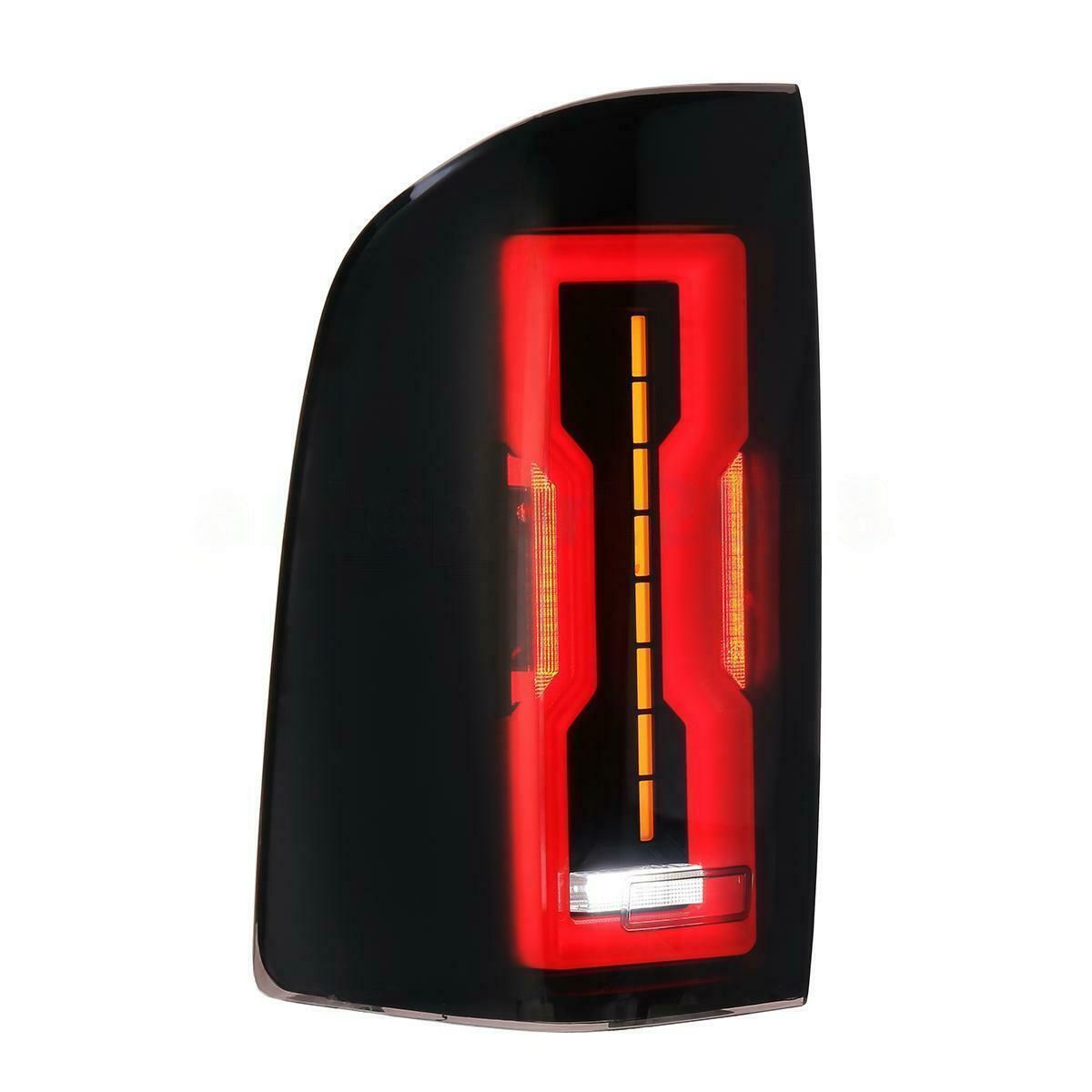 Holden Colorado RG 2012-2021 Black Smoked Sequential LED Tail Lights ...